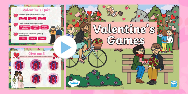 Valentine's Day ESL Games (Teacher-Made)