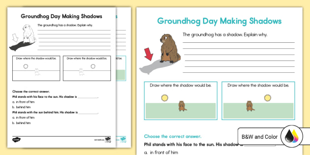 Groundhog Day Activity Sheets Groundhog Day | Groundhog Day Activities