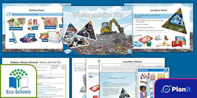 Reduce Reuse Recycle Lessons Tes Teach Science: Waste The 3Rs Reduce,