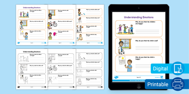 Social Emotional Learning: Understanding Emotions Activity