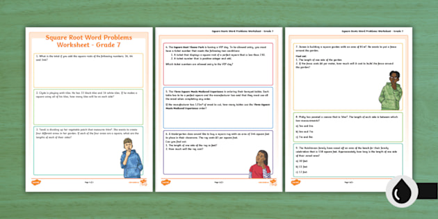 7th Grade Word Problems Worksheet