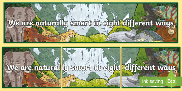 * NEW * Naturally Smart in 8 Ways Display Banner