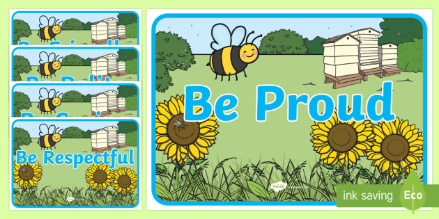 Busy Bee Inspirational Display Posters