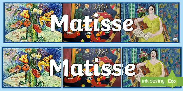 Matisse Display Banner