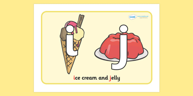 i and j Display Poster (teacher made)