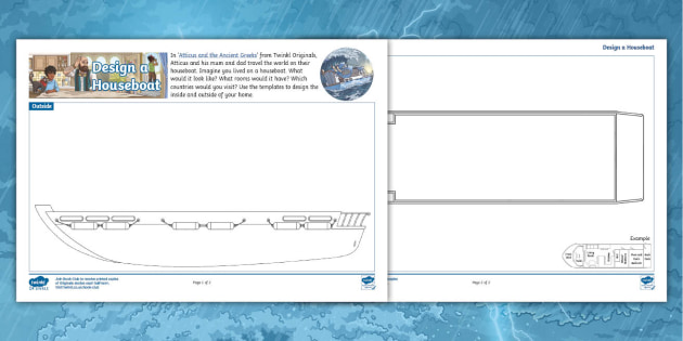 Design a Houseboat KS2 Activity (teacher made)
