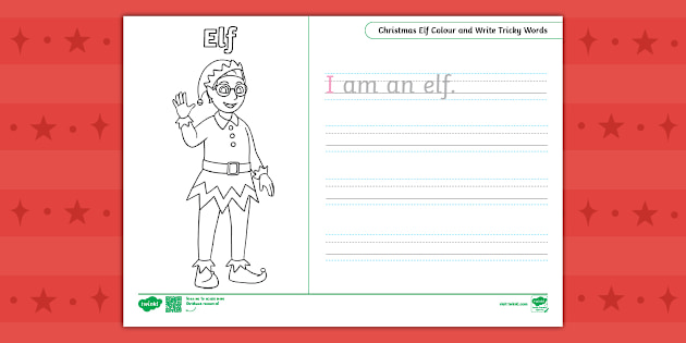Christmas Elf Writings | twinkl.com.au