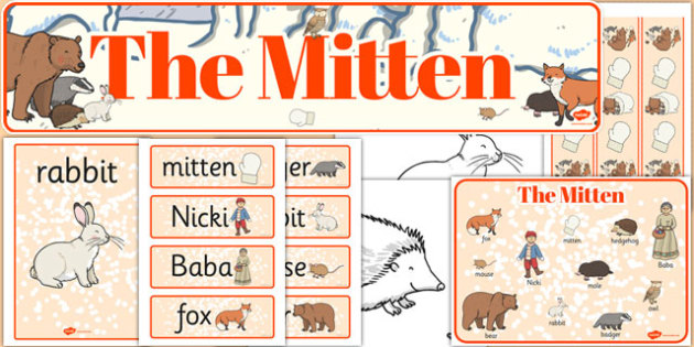The Mitten Story Sack (Teacher-Made)