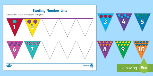 Number Line Buntings | twinkl.co.uk