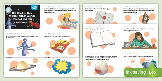 CBCA Book Week 2021 Activity Cards (Teacher-Made)