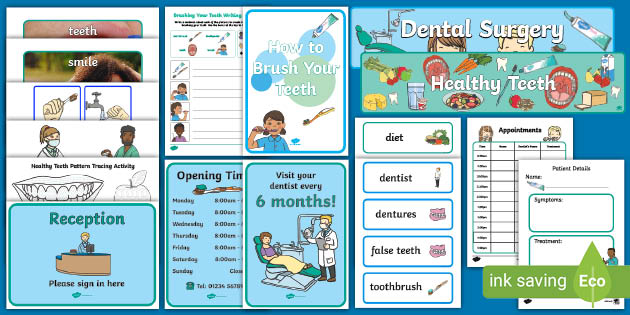 Healthy Teeth Resource Pack (teacher made)