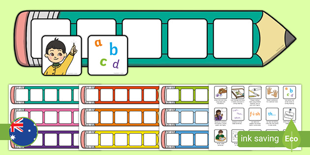 EYLF Writing Pencil Target Cards (teacher made)