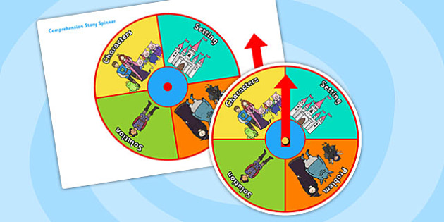 Comprehension Story Spinner (teacher made)