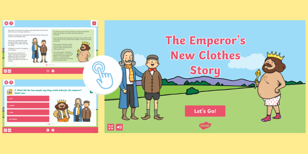 The Emperor's New Clothes Differentiated Reading Comprehension Activity