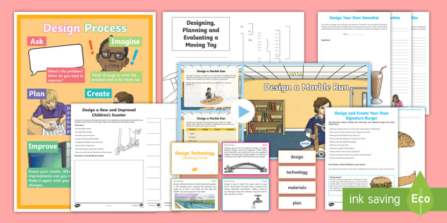 Year 3 and 4 Activity Design Pack | Design Processes