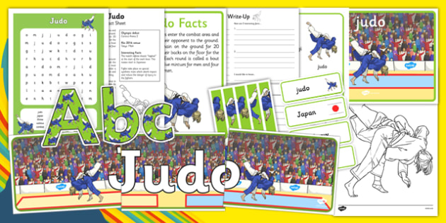 Rio 2016 Olympics Judo Resource Pack (teacher made)