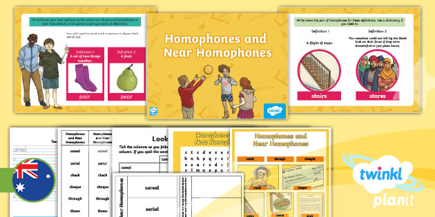 Year 4 Spelling: Homophones and Near Homophones Lesson 4
