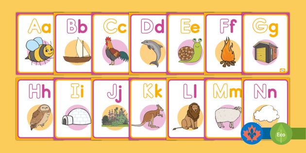 Alphabet Display Poster French (teacher made)