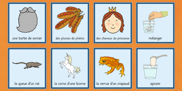 Magic Potion Prompt Cards French (teacher made)