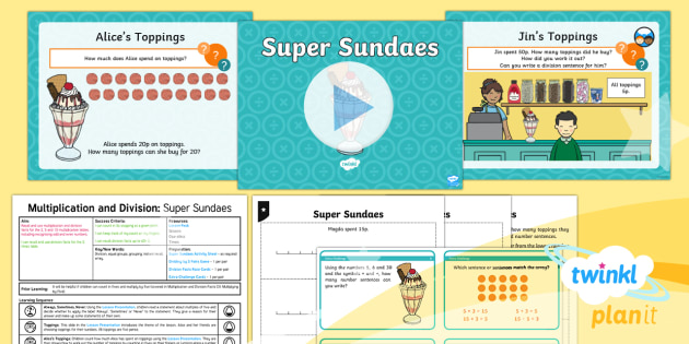 Dividing by 5 Lesson Plan - Year 2 Maths