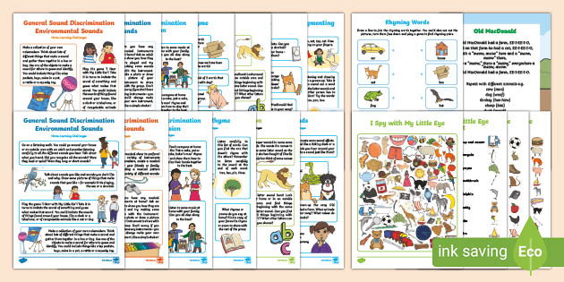 Phase 1 Home Learning Tasks - Phonics - KS1 Resources
