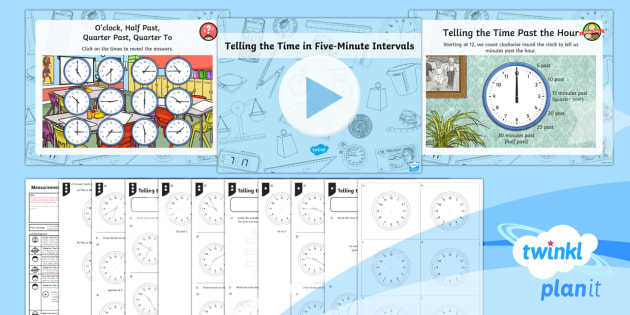 PlanIt Maths Y3 Measurement Lesson Pack Telling the Time (1)