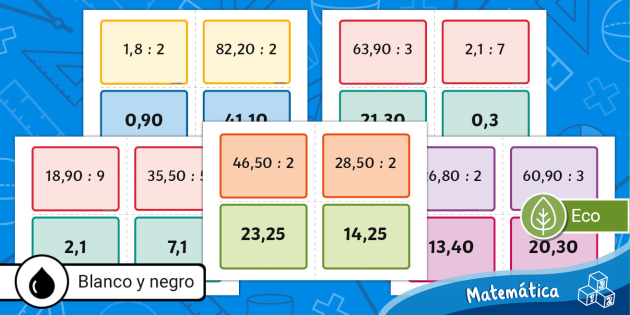 Hojas De Trabajo Sobre División De Decimales Por Números Enteros