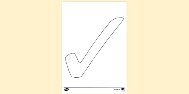 FREE! - Support Tick | Colouring Sheets (teacher made)