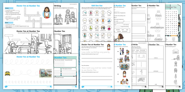 Exploring My World - Doctor Fen at Number Ten Aistear Activity Pack