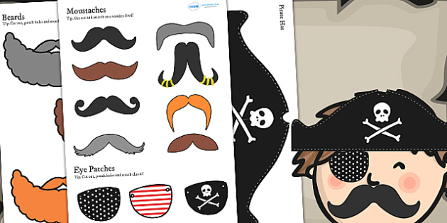 Pirate Dress-Up Game for Kids - Role-Play Resources