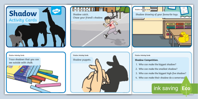 Shadow Activity Cards (teacher made)