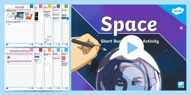 KS2 Space Short Burst Writing Morning Activity Pack ks2-space-short-burst-writing-morning-activity-pack