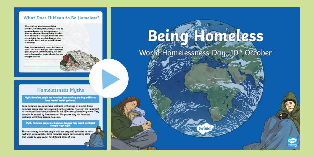 Being Homeless PowerPoint (teacher made)