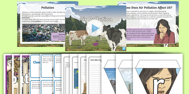 FREE! - Clean Air Month Air Pollution Resource Pack