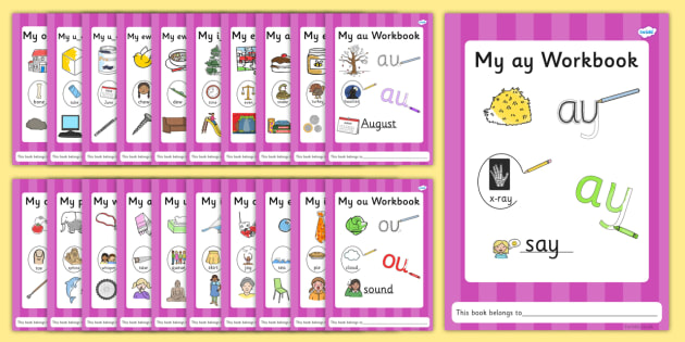 Phase 5 Grapheme Workbook Resource Pack (teacher made)