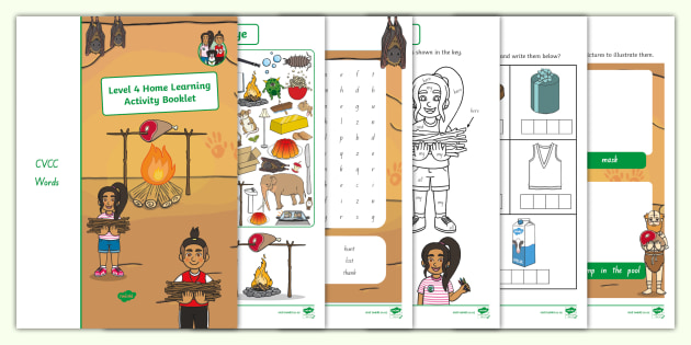 NZ Phonics: Level 4 Phonics Home Learning Booklet