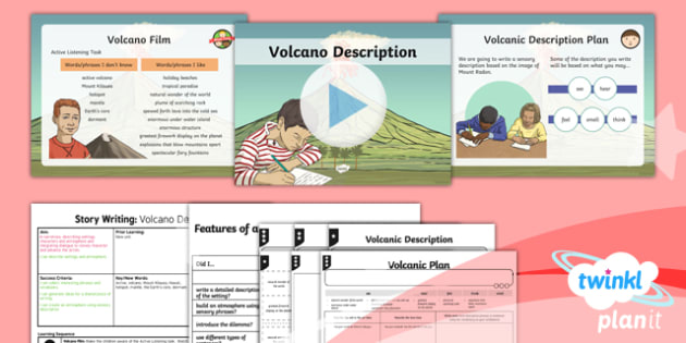 Extreme Earth: Earthquakes and Volcanoes Lesson Pack Story Writing (1)