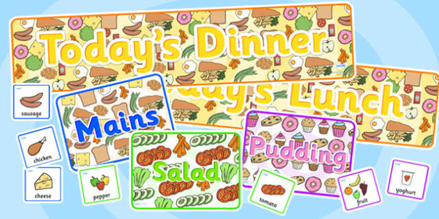 Dinner Time Communication Pack-dinner, dinner time, food, meals