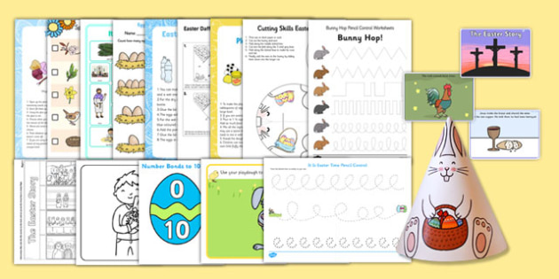 Easter SEN Resource Pack (teacher made)