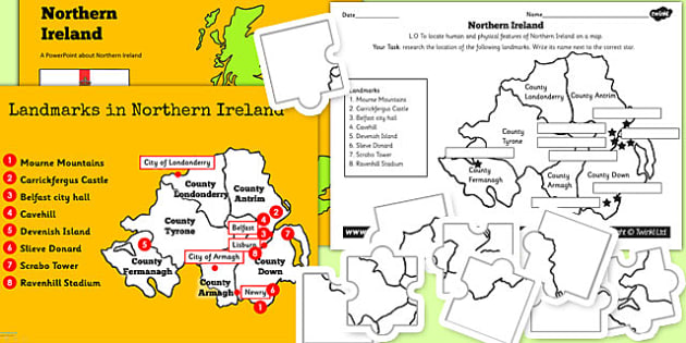 Northern Ireland UK Lesson Teaching Pack