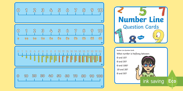 👉 Number Line Maths Display (teacher made)