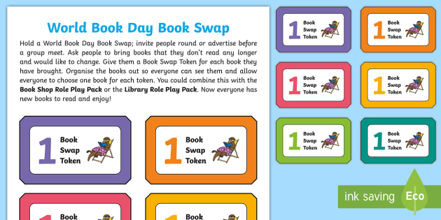 FREE! - World Book Day Book Swap (teacher made)
