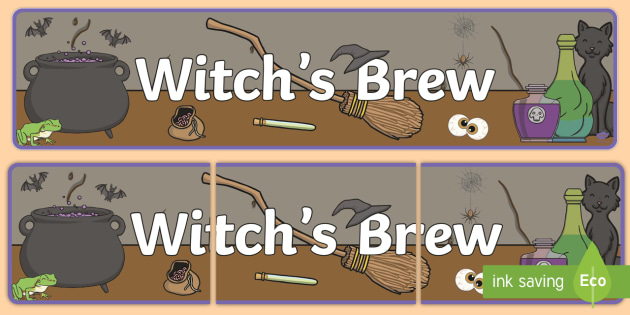 Witch's Brew Display Banner