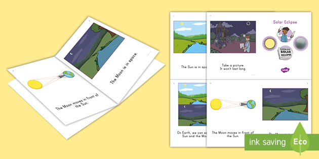 Solar Eclipse Emergent Reader (teacher made)