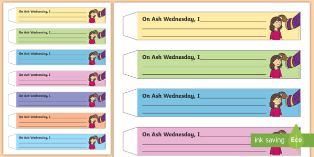 Ash Wednesday Craft | Paper Chain Activity | EYLF & F-2