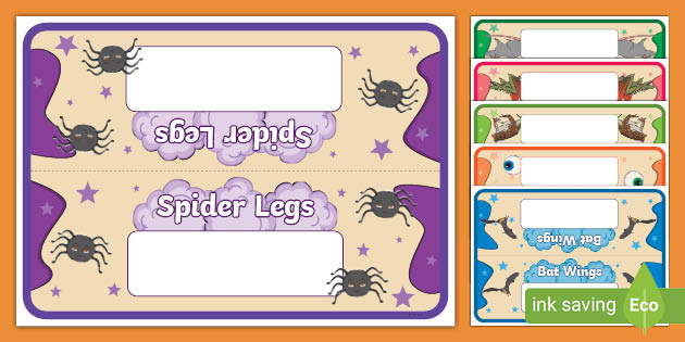 Potion Table Group Signs (teacher made)