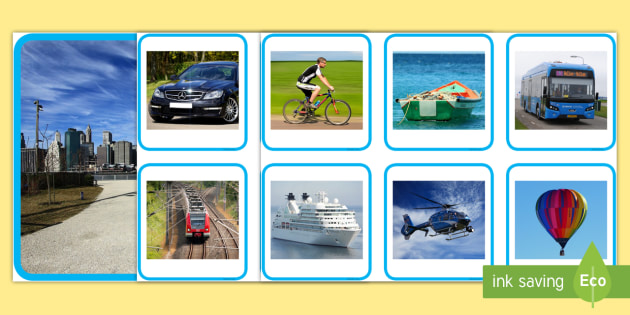 Photo Transport Sorting (teacher made)