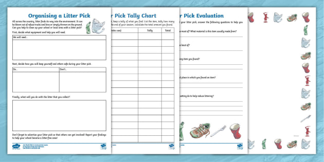 Planning a Litter Pick Pack | Litter Picking | Twinkl