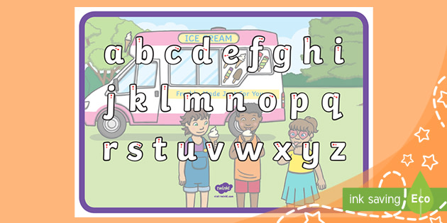 Summer-Themed Alphabet Letter Formation Activity Mat