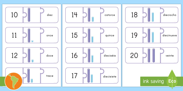 Hoja De Trabajo De Rompecabezas De Valor Posicional Valor Posicional